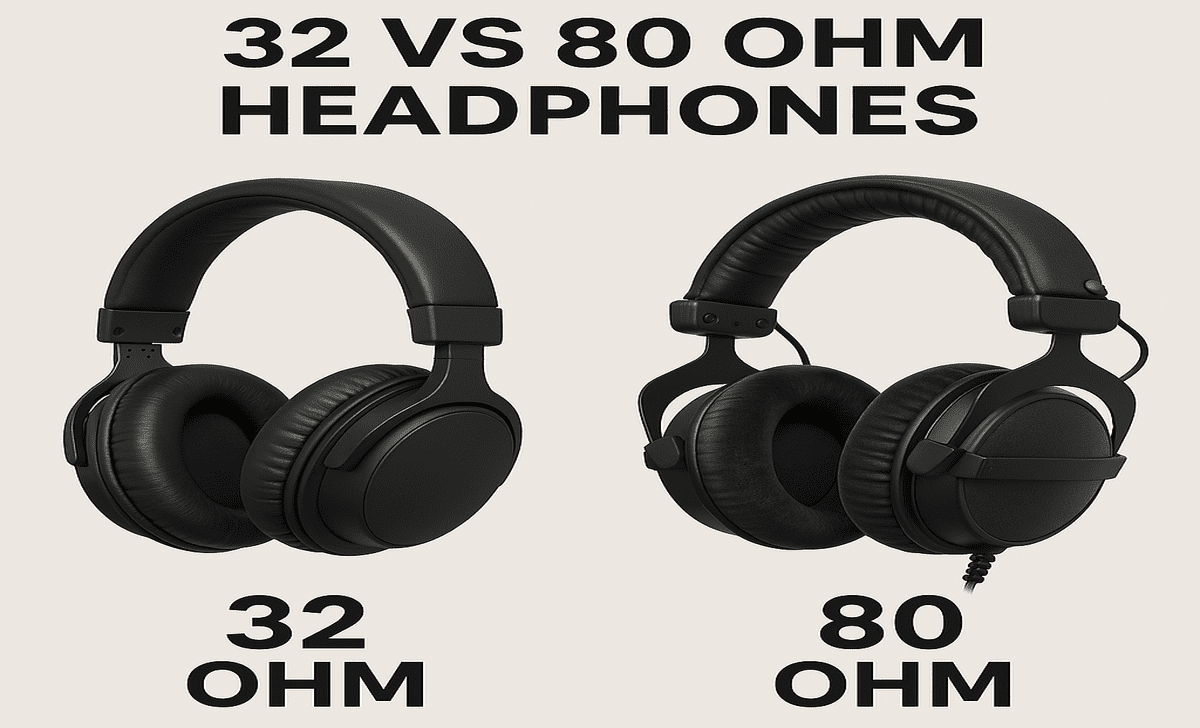 32 or 80 Ohm Headphones? Find Out What’s Best