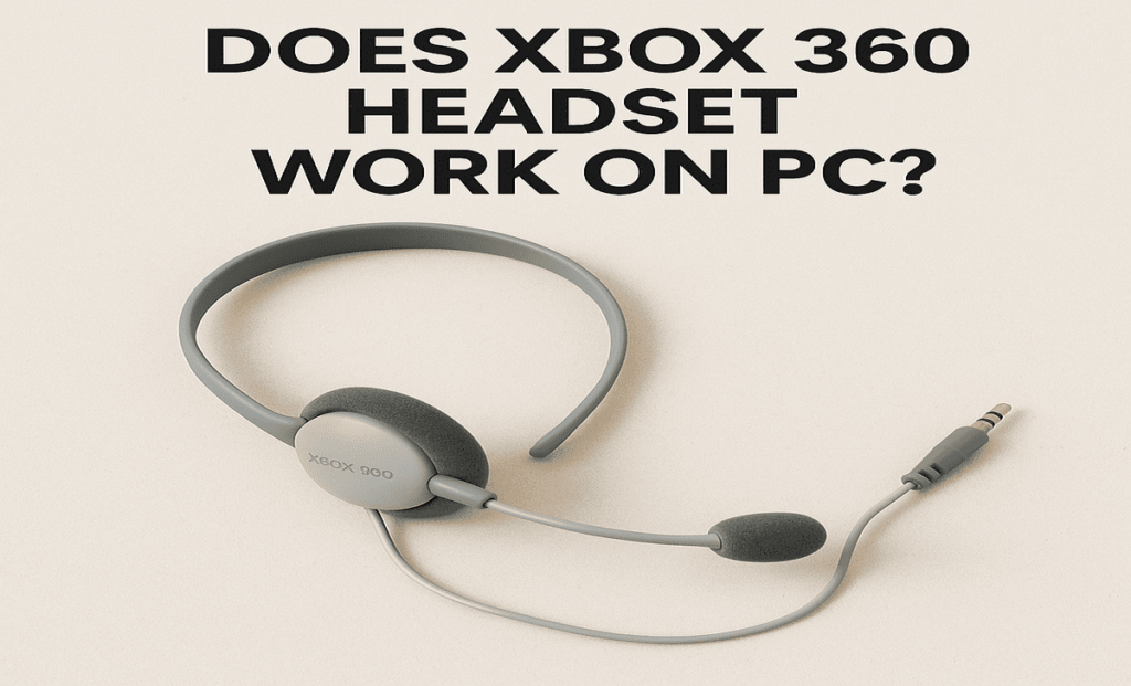 Does Xbox 360 Headset Work on PC? Find Out Here