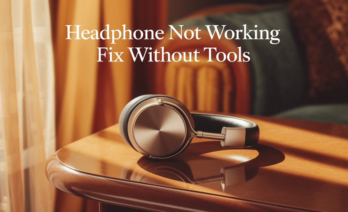 Headphone Not Working Fix Without Tools? In Minutes! - HeadPhoneHorizon