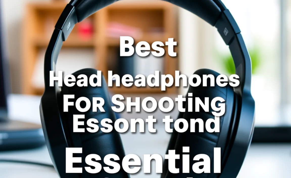 Best Headphones For Shooting: Essential Sound - HeadPhoneHorizon