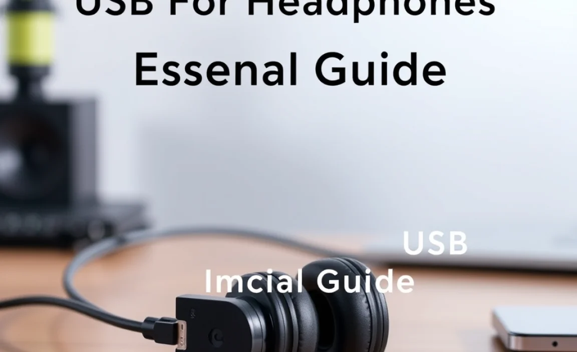 USB For Headphones: Essential Guide - HeadPhoneHorizon