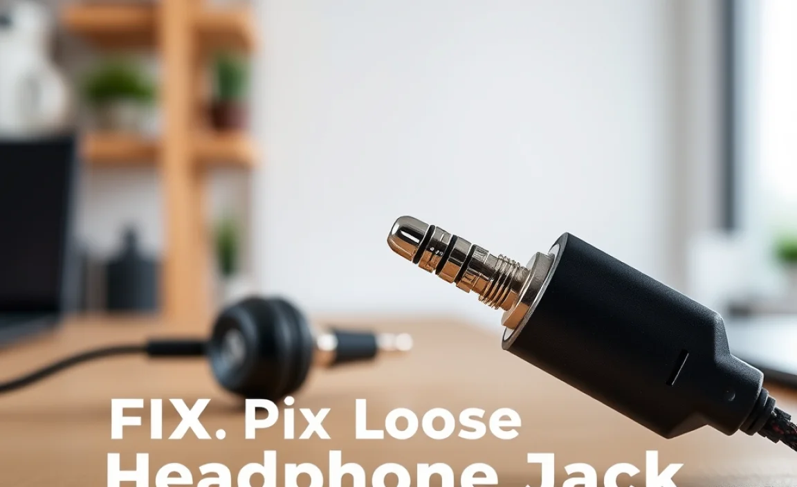 Fix Loose Headphone Jack DIY: Essential Guide - HeadPhoneHorizon
