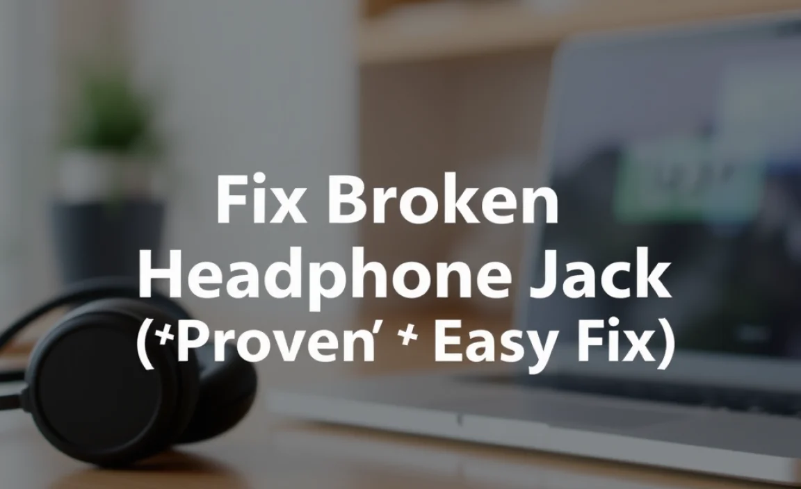 Fix Broken Headphone Jack: **Proven** Easy Fix - HeadPhoneHorizon