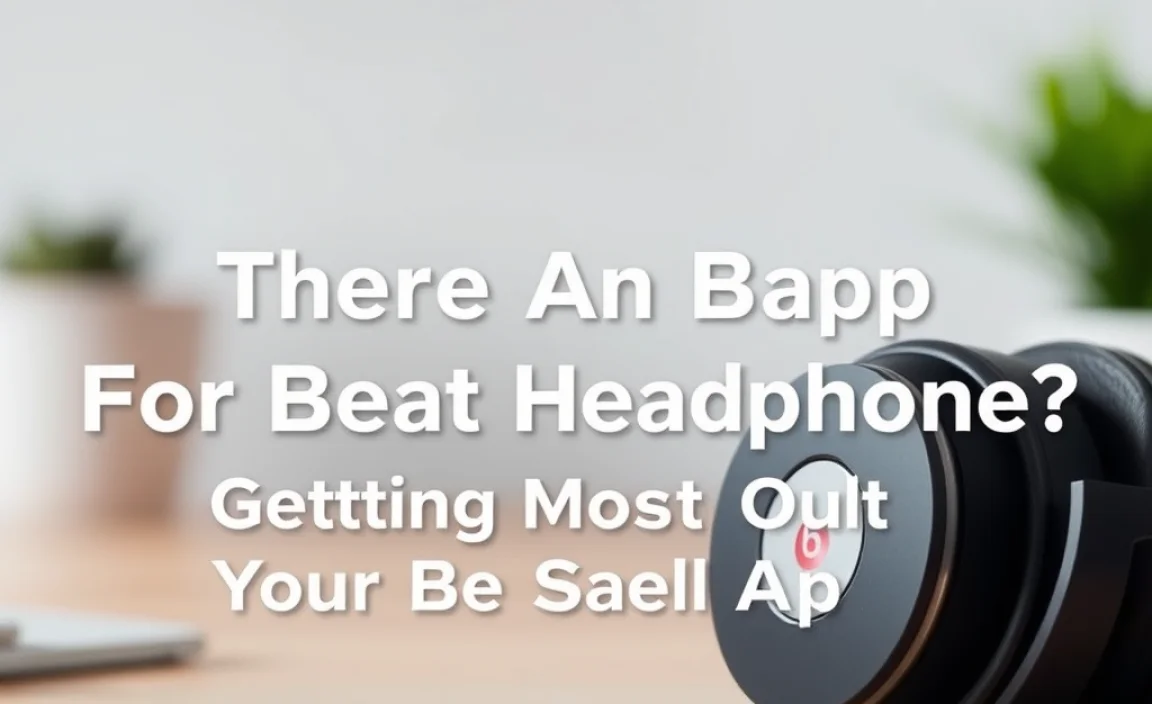 Is There An App For Beats Headphones: Essential Guide - HeadPhoneHorizon