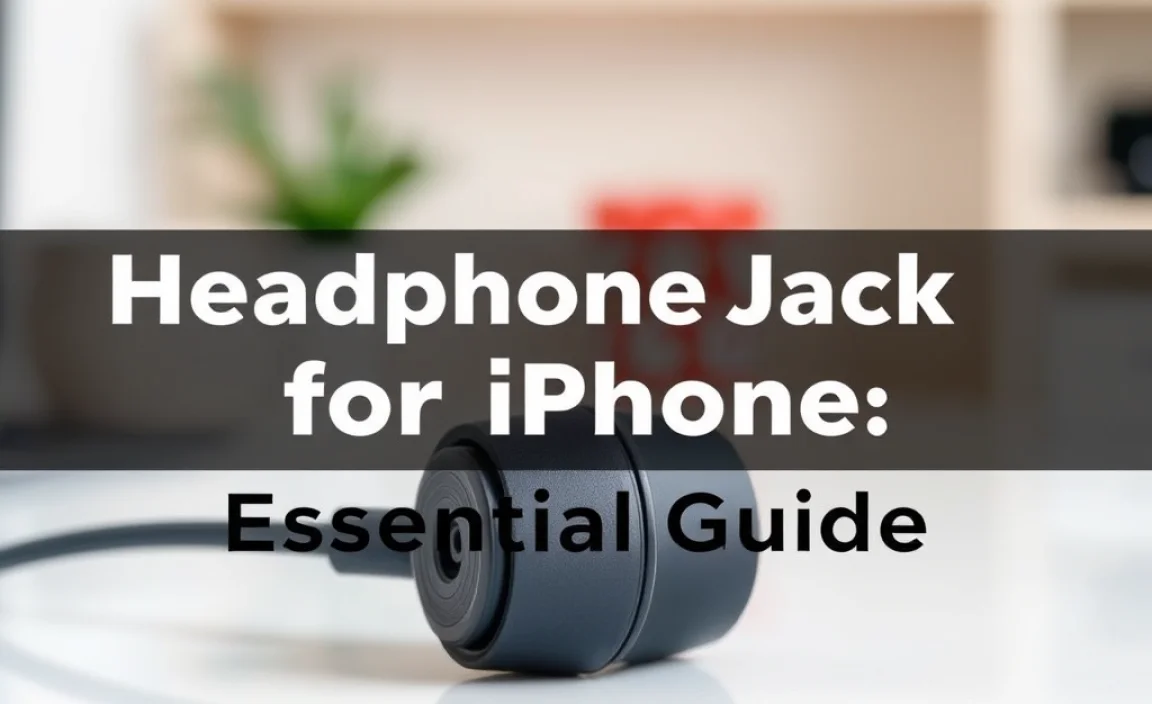Headphone Jack for iPhone: Essential Guide Revealed - HeadPhoneHorizon