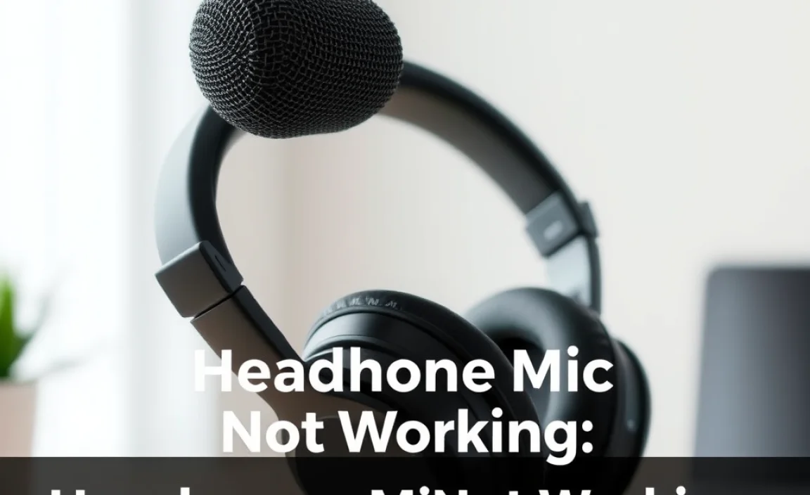 Headphone Mic Not Working Easy: Proven Fix - HeadPhoneHorizon