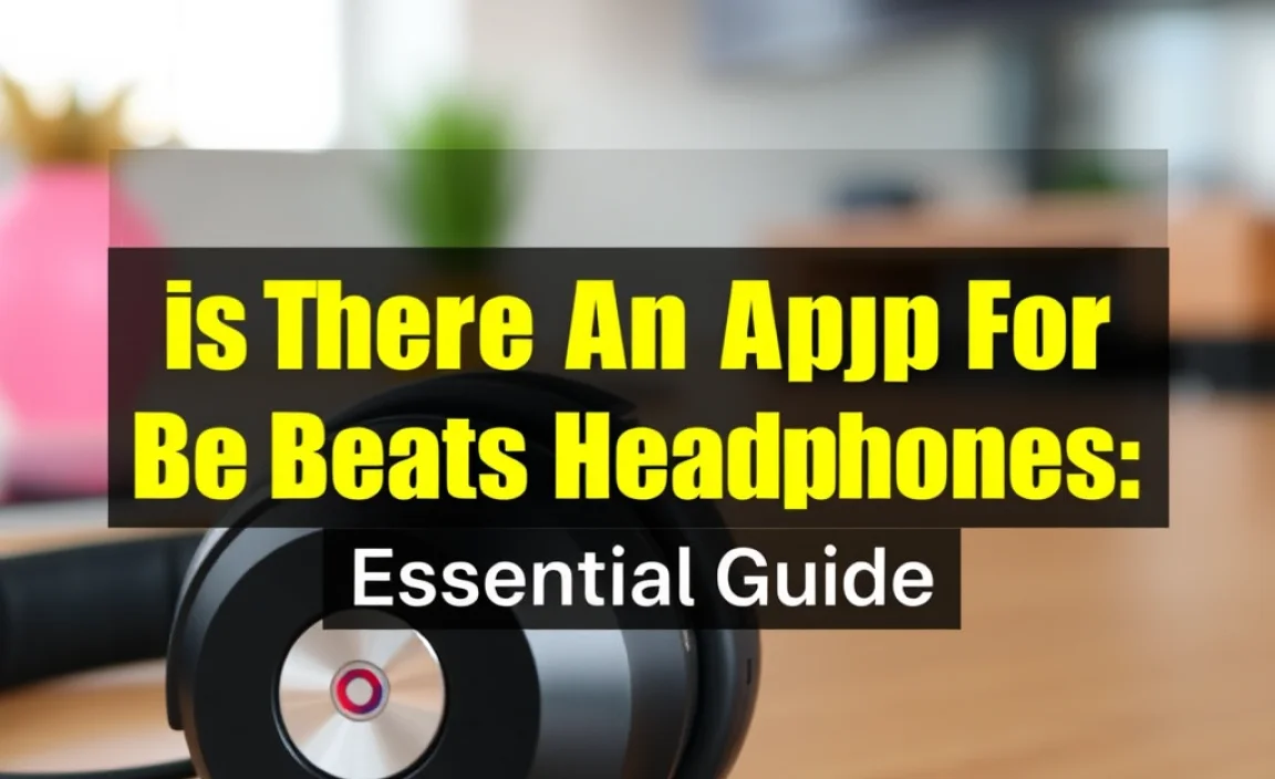 Is There An App For Beats Headphones: Essential Guide - HeadPhoneHorizon