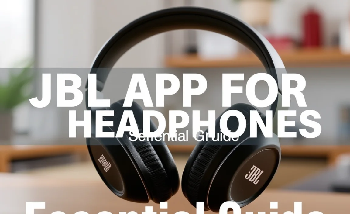 JBL App for Headphones: Essential Guide - HeadPhoneHorizon