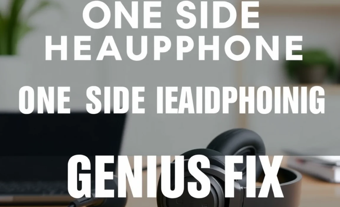 One Side Headphone Not Working: Genius Fix - HeadPhoneHorizon