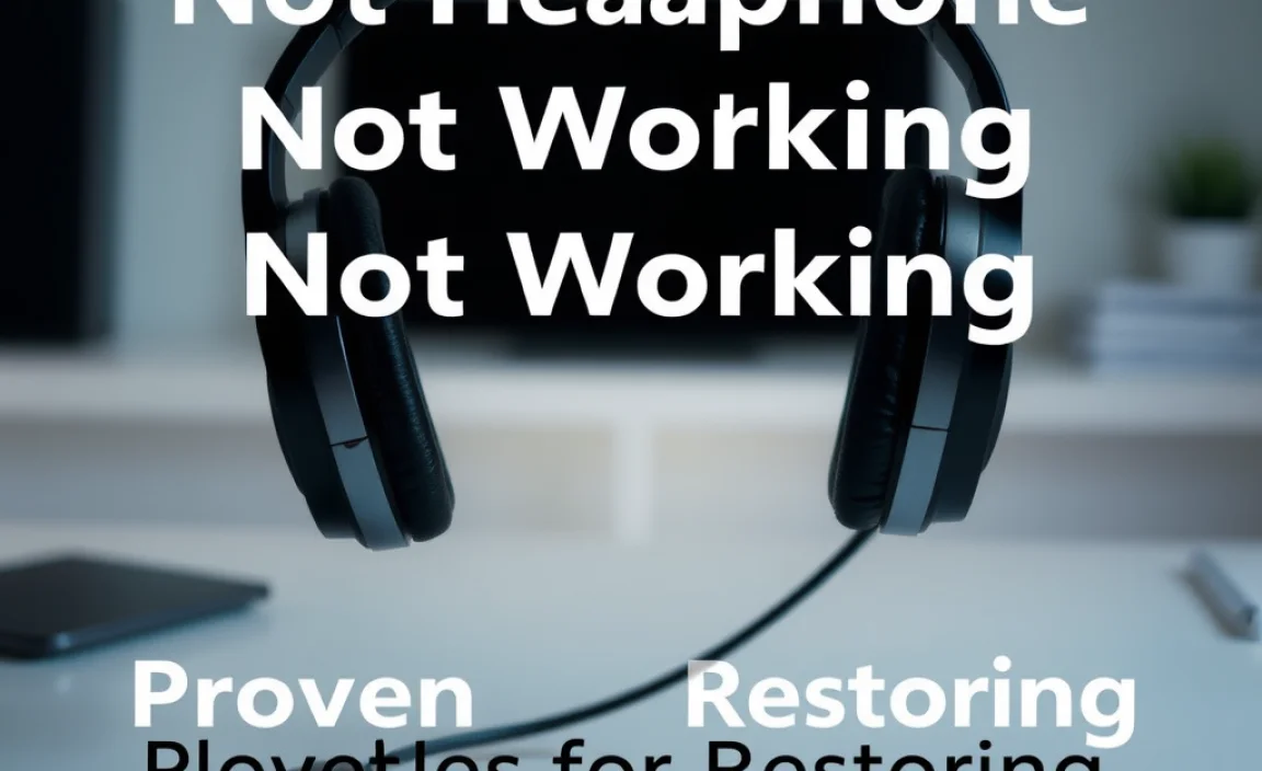 One Side Headphone Not Working Solution: Proven Fix - HeadPhoneHorizon