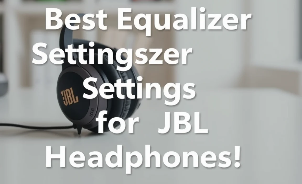 Best Equalizer Settings for JBL Headphones: Proven! - HeadPhoneHorizon