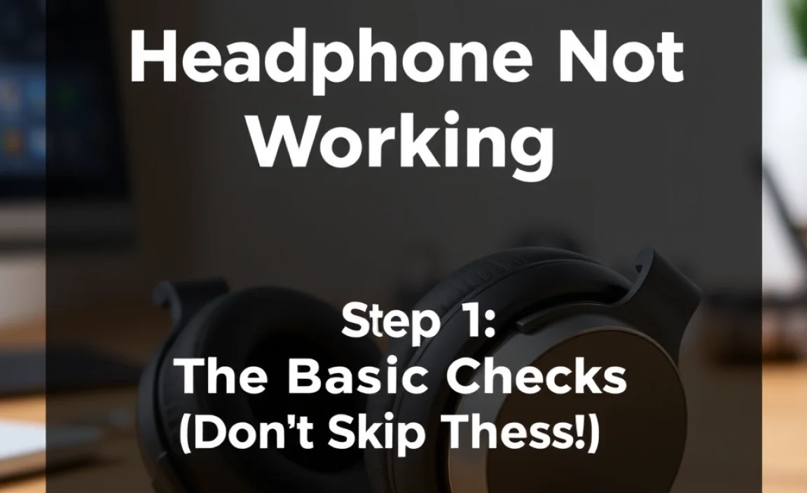 One Side Headphone Not Working: Genius Fix - HeadPhoneHorizon