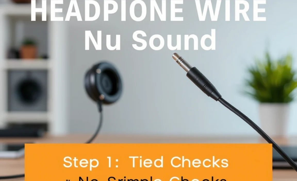 How to Fix Headphone Wire No Sound: Proven Solution - HeadPhoneHorizon