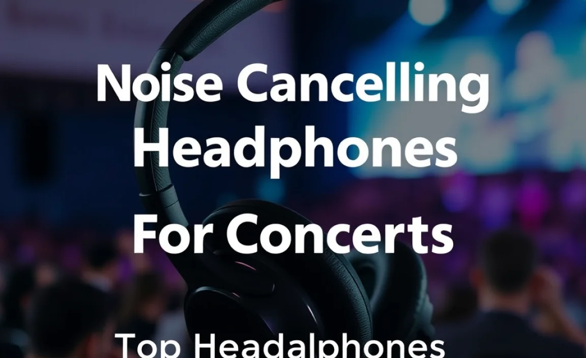 Noise Cancelling Headphones For Concerts: Essential Guide ...