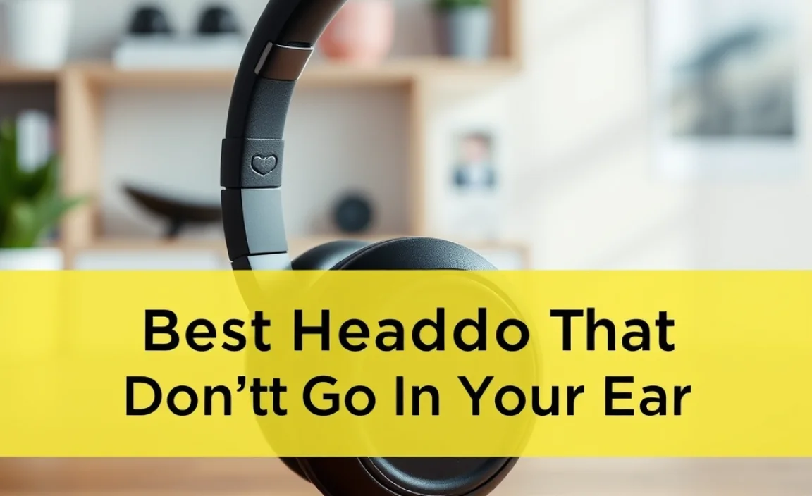 Best Headphones That Don't Go In Your Ear: Essential Guide ...