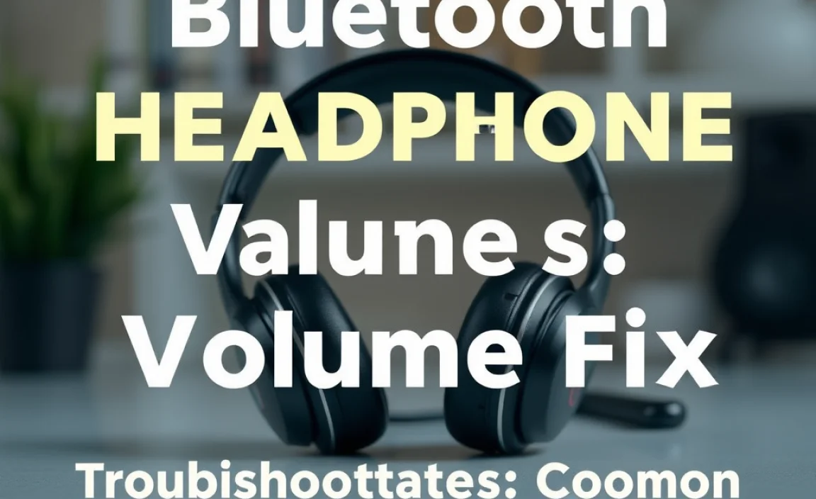 Bluetooth Headphone Issues Volume Fix: Genius Solution - HeadPhoneHorizon