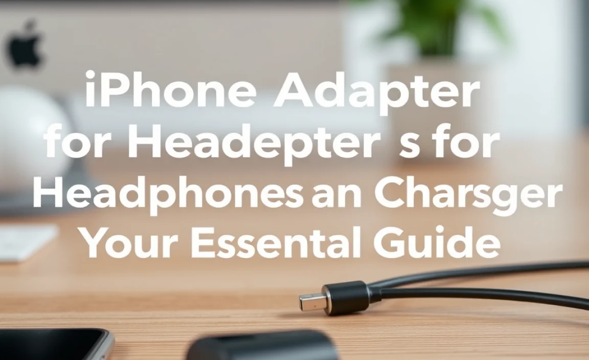 iPhone Adapter for Headphones and Charger: Your Essential Guide ...
