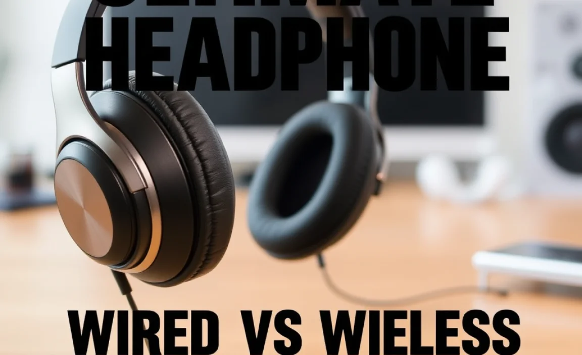 Ultimate Headphone Guide: Wired Vs Wireless Explained - HeadPhoneHorizon