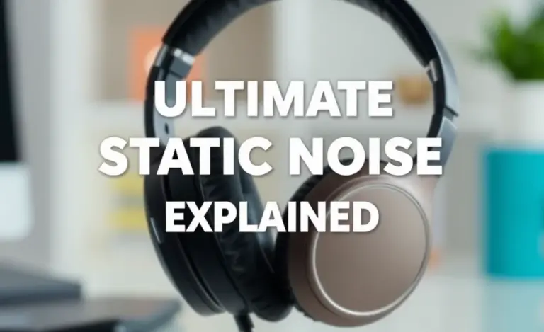 Headphone Static Noise Fix Steps: Proven Relief - HeadPhoneHorizon