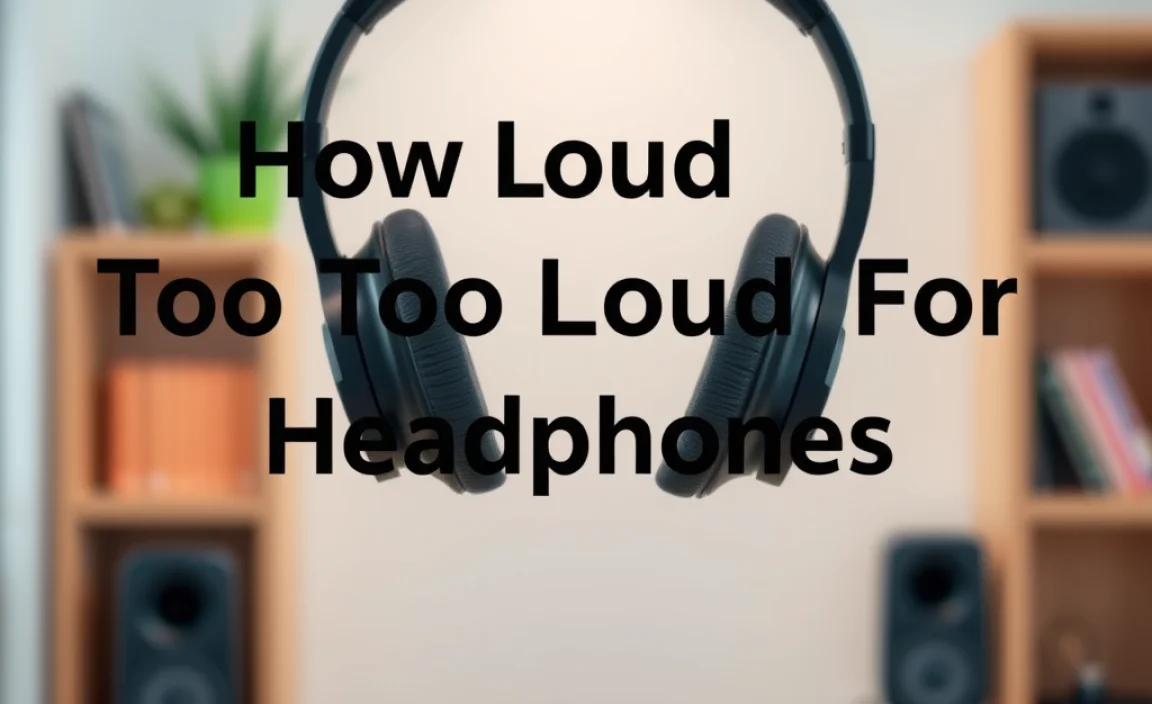 How Loud Is Too Loud For Headphones: Essential Safety - HeadPhoneHorizon