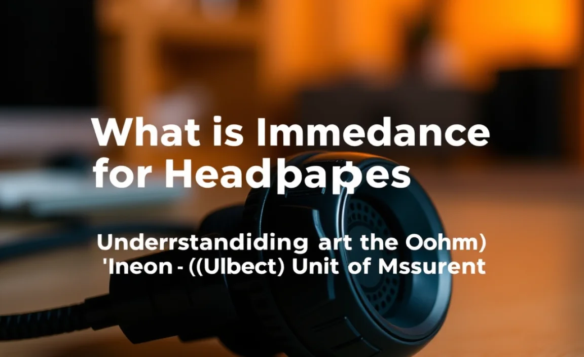 What Is Impedance for Headphones: Essential Guide - HeadPhoneHorizon