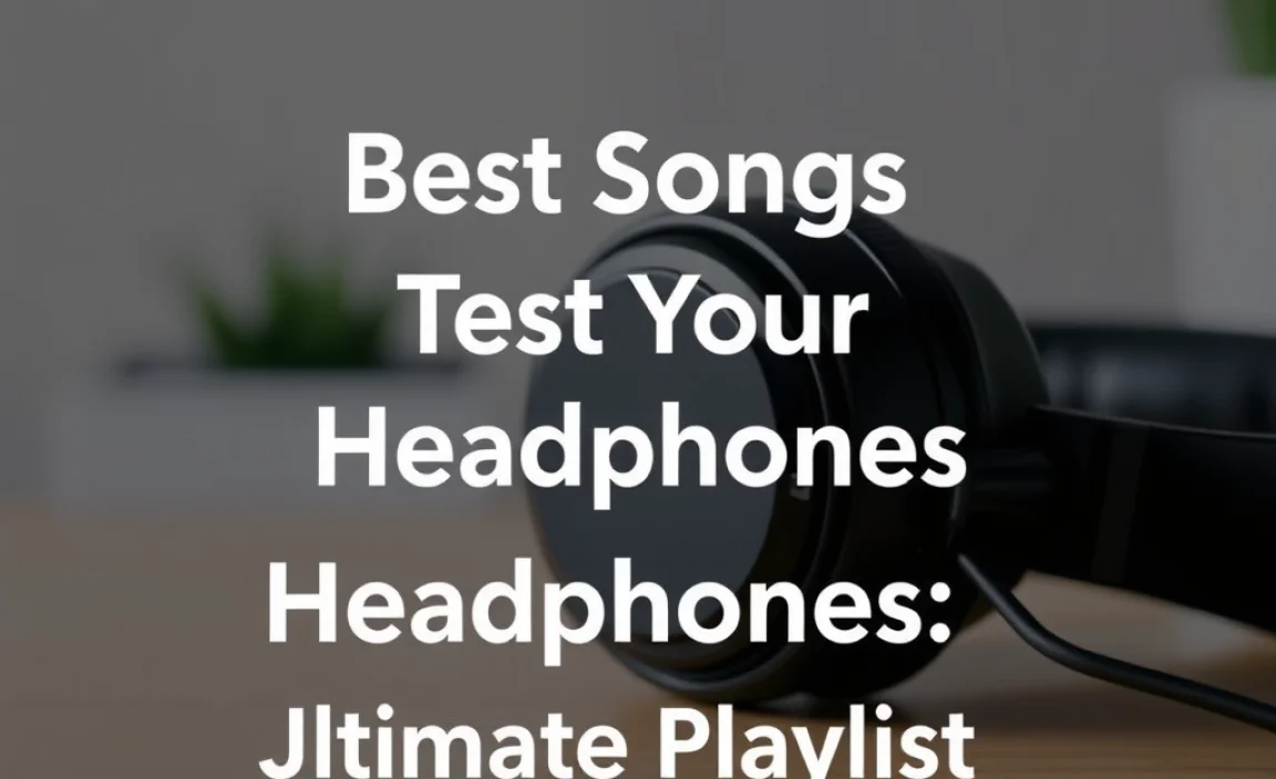 Best Songs to Test Your Headphones: Ultimate Playlist - HeadPhoneHorizon