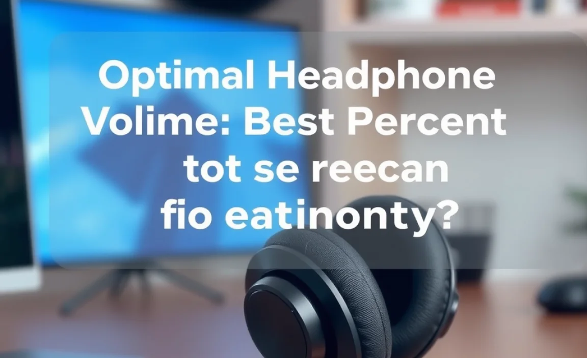 Optimal Headphone Volume: Best Percent for Safety - HeadPhoneHorizon