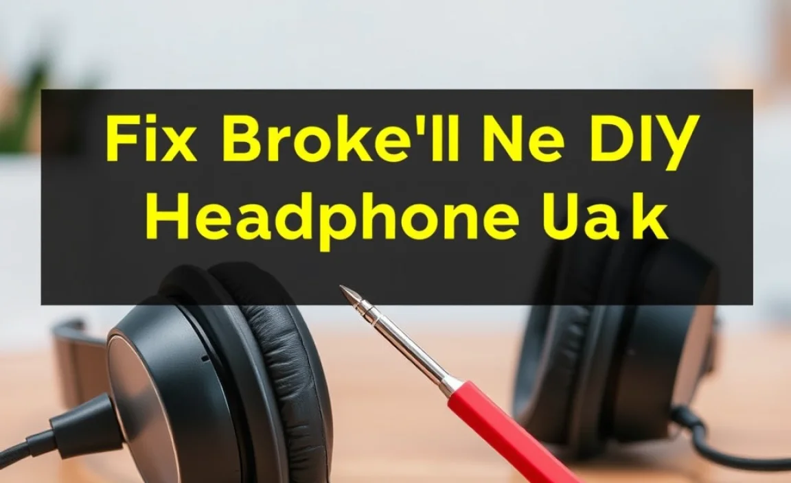 Fix Broken Headphone Jack DIY: Genius Repair - HeadPhoneHorizon