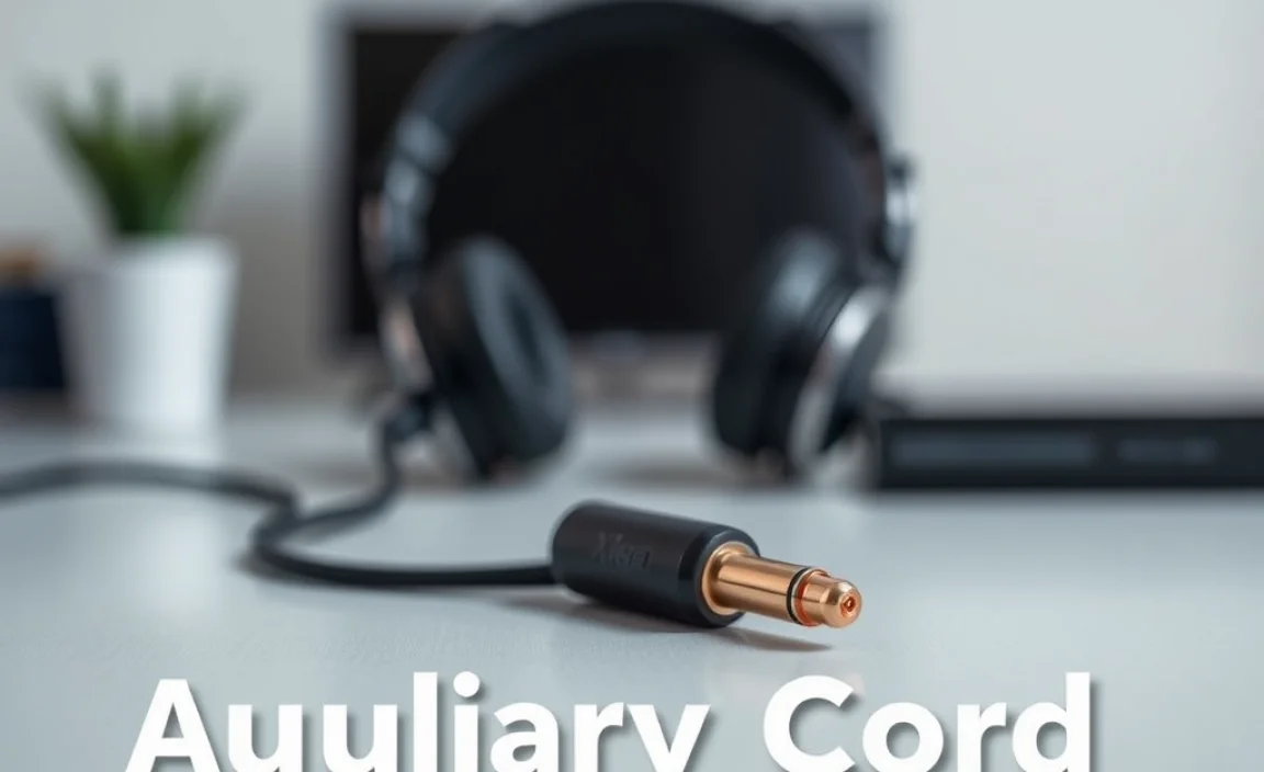 Auxiliary Cord for Headphones: Your Essential Guide - HeadPhoneHorizon