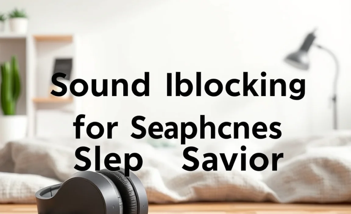 Sound Blocking Headphones for Sleeping: Essential Comfort ...
